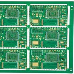 China Green Oil High Density Interconnection Board FR-4 Flame Retardant Material for sale