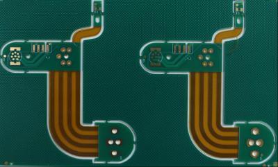 China Custom Green Solder Mask Rigid Flex PCB Prototype& Mass Production for Wearable Devices for sale