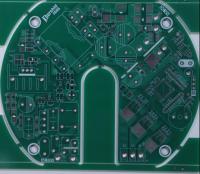 China Through Hole Double Sided PCB Board FR4 Material Two Layer Design OEM Service for sale