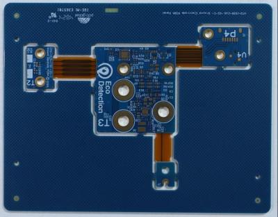 China OEM/ODM 4-Layer Rigid-Flex PCB with ENIG Surface Finish Polyimide Coverlay for sale