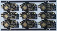 China 4 Layer Custom Black Solder Mask ENIG PCB Suittable for Wireless Communication for sale