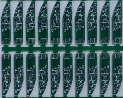 China FR4 Green Oil Solder Masked PCB Board  Through Hole Design OEM Service for sale