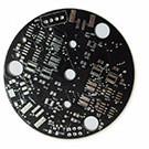 China Black Oil Spray Double Sided Circuit Board FR4 Material Customizable Size for Home Appliances for sale