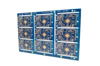 China Blue Oil OSP Double Sided PCB Board Higher Circuit Density Board for Electronic Enquipment for sale