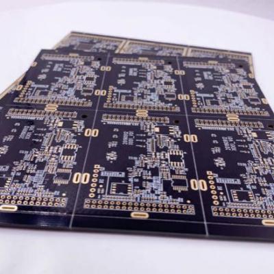 China Custom Black Oil Sinking Gold Rigid Circuit Board for High-end Electronic Devices for sale