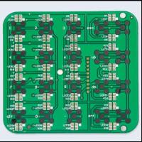 China Green Oil Electronic Double Sided Rigid PCB Board Customized Design for sale