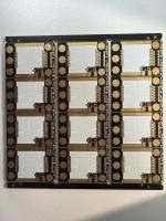 China Bespoke Gold-Plated PCB Panel 12-Unit V-Cut Array for Drone & High-Precision Electronics for sale
