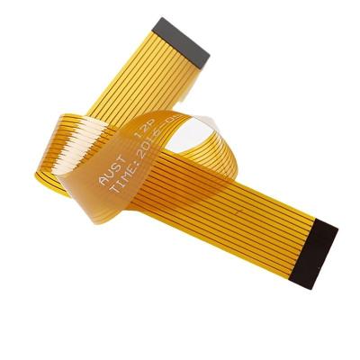 China OEM Flexible PCB Board With Yellow Cover Film , Highly Flexible Electronics PCB for sale