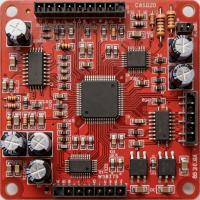 China Custom PCB Assembly with White Solder Mask, 0.1mm Min. Hole Size, and FR-4 Material for sale