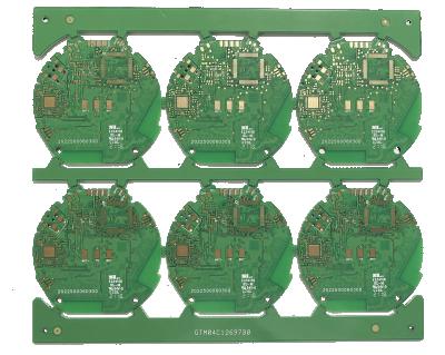 China High Tg FR-4 High Frequency PCB Low Resistance for Fitness Trackers Device OEM/ODM for sale