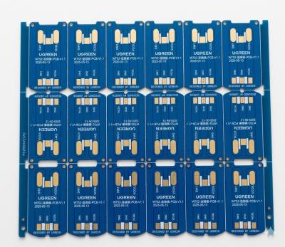 China Custom Double-sided PCB 2-Layer FR-4 with ENIG Gold-Plated RoHS & ISO Certified High TG FR4 Material for sale