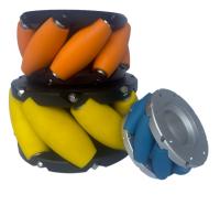 China 12 Inch Heavy Duty Mecanum Wheels 305mm Omnidirectional Mecanum Wheels 3000kg Load Capacity for sale