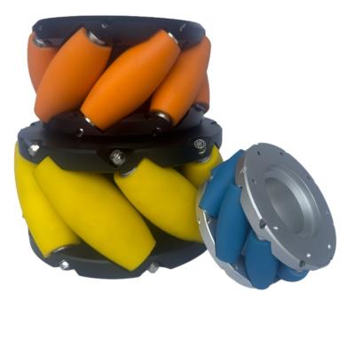 China 12 Inch Heavy Duty Mecanum Wheels 305mm Omnidirectional Mecanum Wheels 3000kg Load Capacity for sale