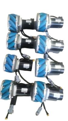 China All Degree Omni Directional Wheels 102MM Omni Wheel Caster For Autonomous Vehicles for sale