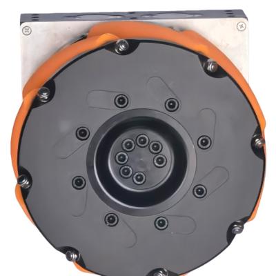 China 2000kg-3000kg Orange Heavy Duty Industrial Wheels 22 Inch Mecanum  Wheels for sale