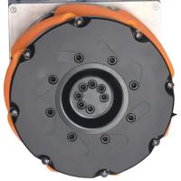 China OEM AGV Orange Color Mecanum Wheels Heavy Duty For Industrial Workshop Application for sale