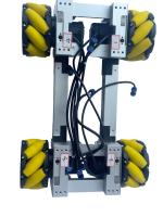 China 8 Number of rollers Mecanum Wheels Lightweight 0.8kg Per Wheel Compatible with AGVs Offering Omni Directional Robot Control for sale