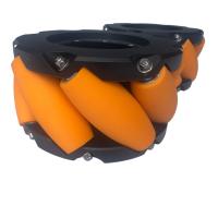 China Heavy Duty Mecanum Wheels for Robots with Customizable Diameter and Aluminum Alloy 7075 Construction for sale