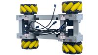 China 12 Inch Wireless Controller Chassis Mecanum  Wheels 4 Wheel 3000kg For  Robot for sale