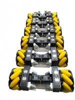 China 12 Inch Wireless Controller Chassis Mecanum  Wheels 4 Wheel 3000kg For  Robot for sale