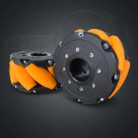 China 3 Inch Industrial Miniature Mecanum Wheel 20kg Metal Hub for Compact Robot Platform for sale