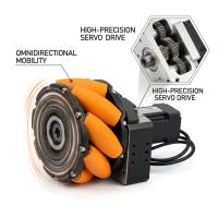 China 10 Inch Mecanum Wheel 1500kg Suspension Design for Heavy AMR AGV Platform for sale