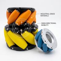 China Heavy Duty Mecanum Wheel 12 Inch 305mm 3000kg Industrial AGV Robot Drive for sale