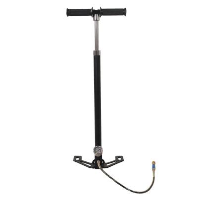 China Family Homes GP 4500psi 310bar 30mpa 4 Stage Reciprocating Manual Air Hand Pump For PCP for sale
