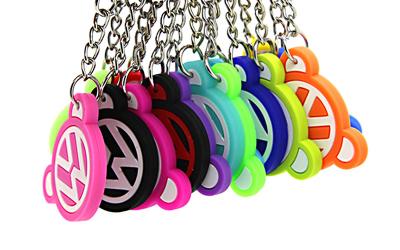 China Multi Shapes PVC Rubber Keychain Injected Logo Custom Promotional Giveaways for sale