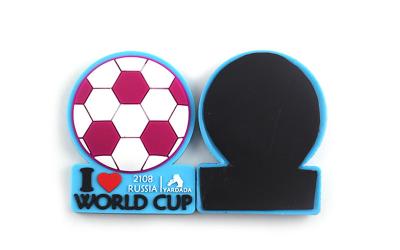 China Football Sports Soft Fridge Magnets 3*5cm Dimension Compact Decoration for sale
