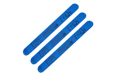 China Custom Dimension Silicone Slap Wristband Non Toxic Material Short Lead Time for sale
