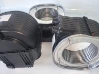 China Stainless Steel Heat Exchanger 24-28KW for Condensing Gas Boilers High Efficiency for sale