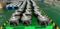 China Stainless Steel Shell and Tube Main Heat Exchanger 24-28KW for Condensing Boilers for sale