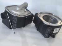 China Stainless Steel Condensing Heat Exchanger 24-28kW 107% Efficiency for Residential Gas Boiler for sale