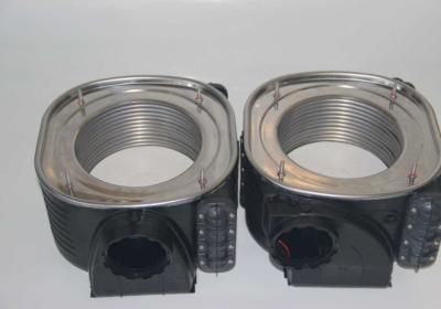 China 24-48KW Stainless Steel Heat Exchanger for Condensing Gas Boilers 107-109% Efficiency for sale