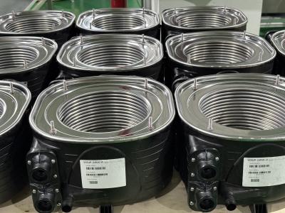 China Stainless Steel Condensing Heat Exchanger 24-28KW for Gas Boilers for sale