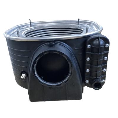 China Baxi 5122147 new 4 Element Heat Exchanger 4 combi gas boiler spare parts spares for sale