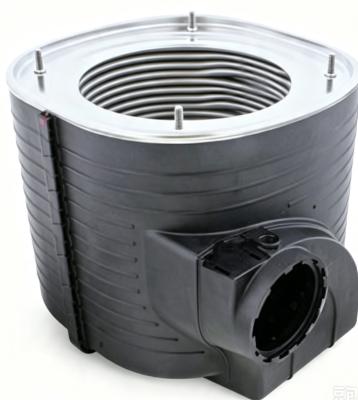 China VAILLANT combi 0020135133 main HEAT EXCHANGER - ecoTEC PLUS 630 VU 306/5-5 R2  condensing gas boiler spare parts 6 coil for sale