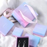 China Custom Scented Paper Bags for Macaron Jewelry Watch Luxury Box Recycled Kraft Paper 3-5 Days for sale