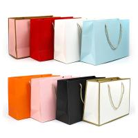 China Custom Scented Paper Bags for Macaron Jewelry Watch Luxury Box Recycled Kraft Paper 3-5 Days for sale