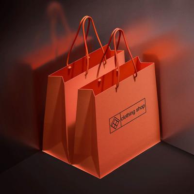China Toowin Custom Reusable Kraft Paper Gift Bag with Ribbon Handle 3000 sqm Factory for sale