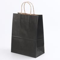 China Custom Kraft Paper Shopping Bags 30x40cm White Cardboard with Handles for Retail Stores for sale