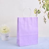 China Toowin 150G Kraft Paper Bag with Handles Custom Size for Jewelry Gift Packaging for sale