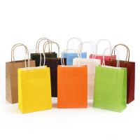 China Custom Eco Friendly Kraft Paper Bags for Shoes Clothing with 3-5 Day Delivery for sale