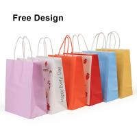 China Custom Eco Friendly Kraft Paper Bags for Shoes Clothing with 3-5 Day Delivery for sale