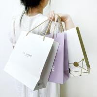 China Custom Kraft Paper Bag with Window Smell Proof Handle Logo 30x20x10cm for sale