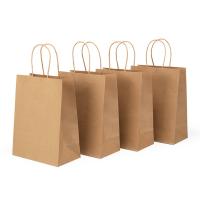 China Custom Kraft Paper Shopping Bag OEM ODM Tote Bag for Clothing Store 300gsm for sale
