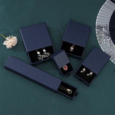 China Toowin Velvet Jewelry Gift Box Set 5x5x3.5cm Portable Storage Case for Girls Travel Music Paper Boxes for sale