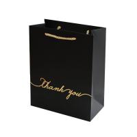 China Custom Kraft Paper Bags with Twisted Handles 14x10x15 Inches for Clothing Retail for sale