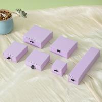 China Toowin Rigid Kraft Jewelry Box with Drawer Porcelain Marble Finish 5x5x3.5cm for sale